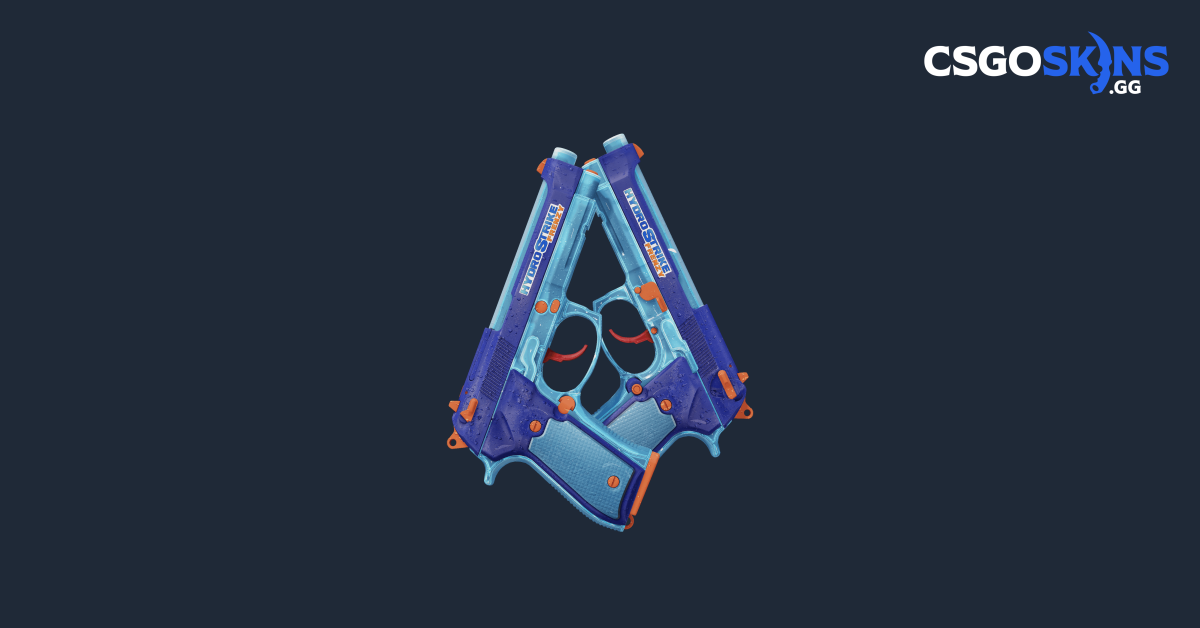 Dual Berettas | Hydro Strike - CSGOSKINS.GG