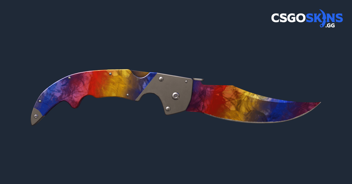 Falchion Knife | Marble Fade - CSGOSKINS.GG