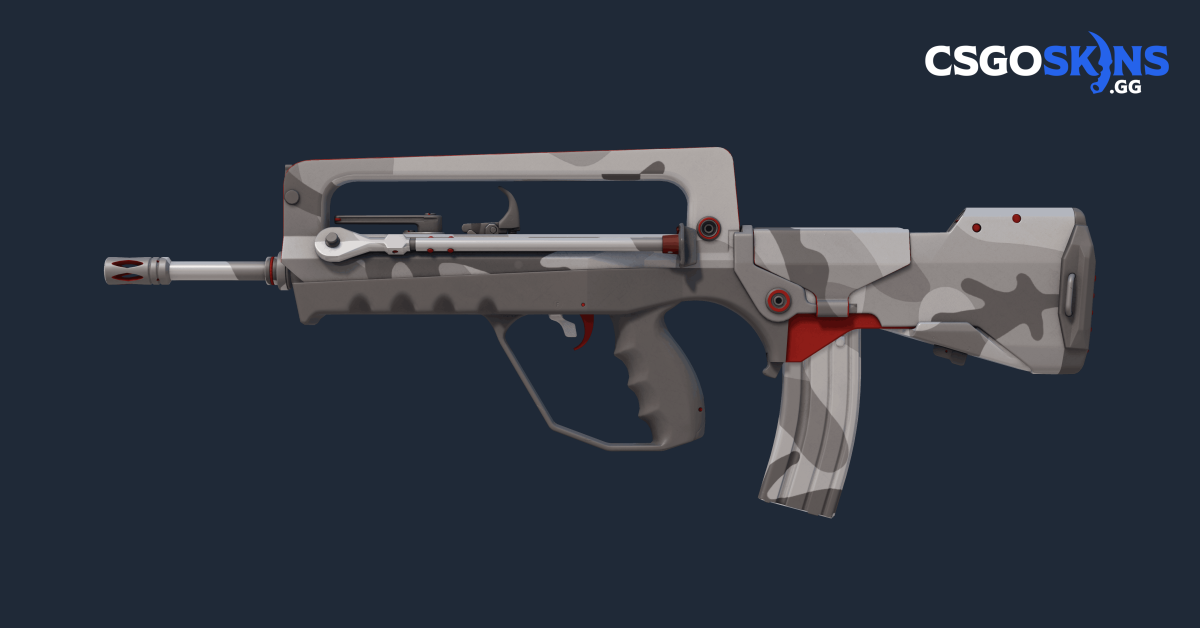 FAMAS | Grey Ghost - CSGOSKINS.GG