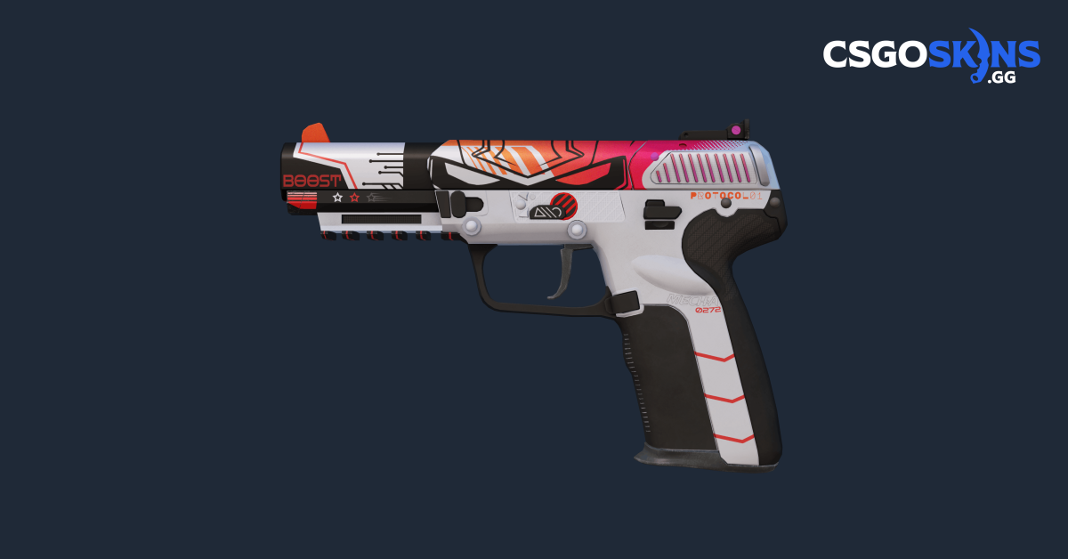 Five-SeveN | Boost Protocol - CSGOSKINS.GG