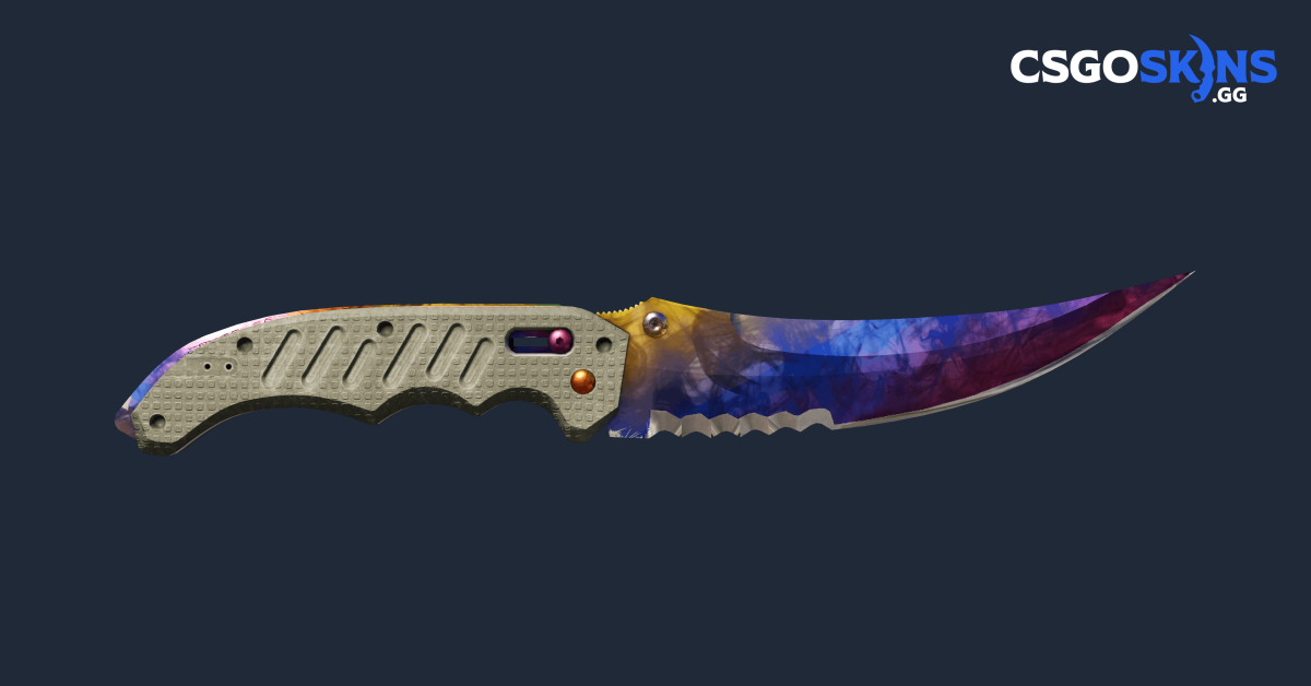 Flip Knife | Marble Fade - CSGOSKINS.GG