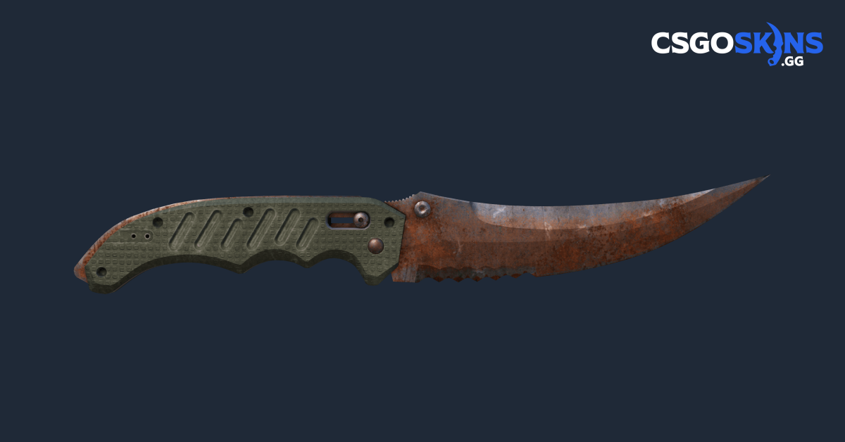 Flip Knife | Rust Coat - CSGOSKINS.GG