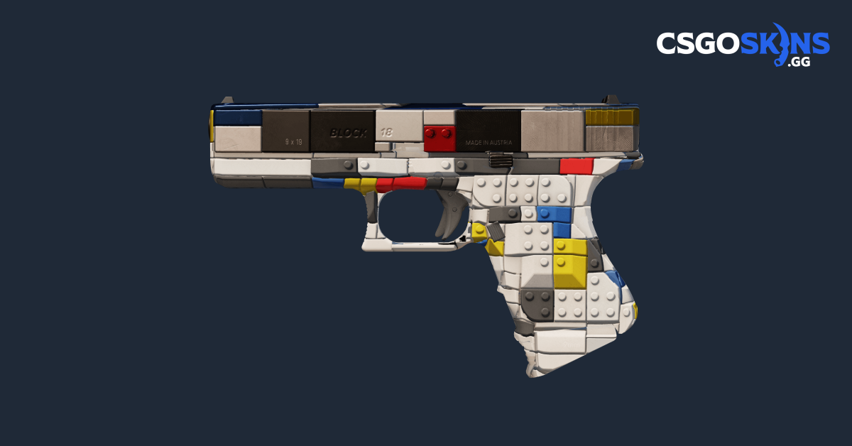 Glock-18 | Block-18 - CSGOSKINS.GG