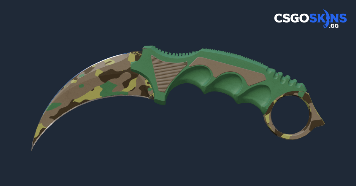 Karambit | Boreal Forest - CSGOSKINS.GG