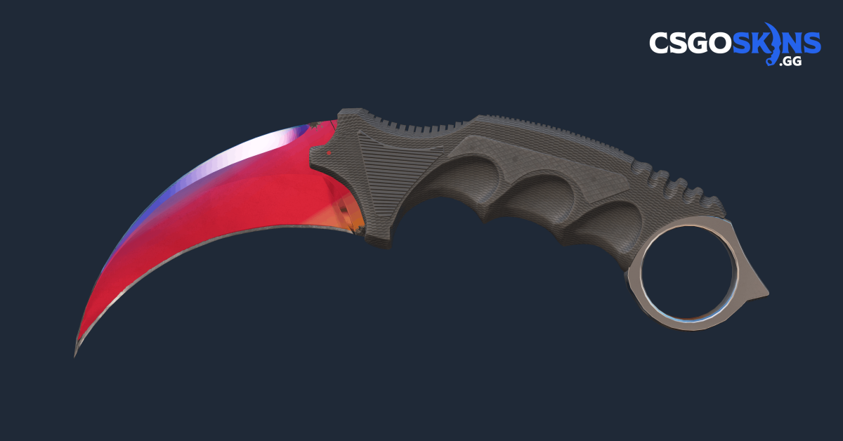 Karambit | Fade - CSGOSKINS.GG