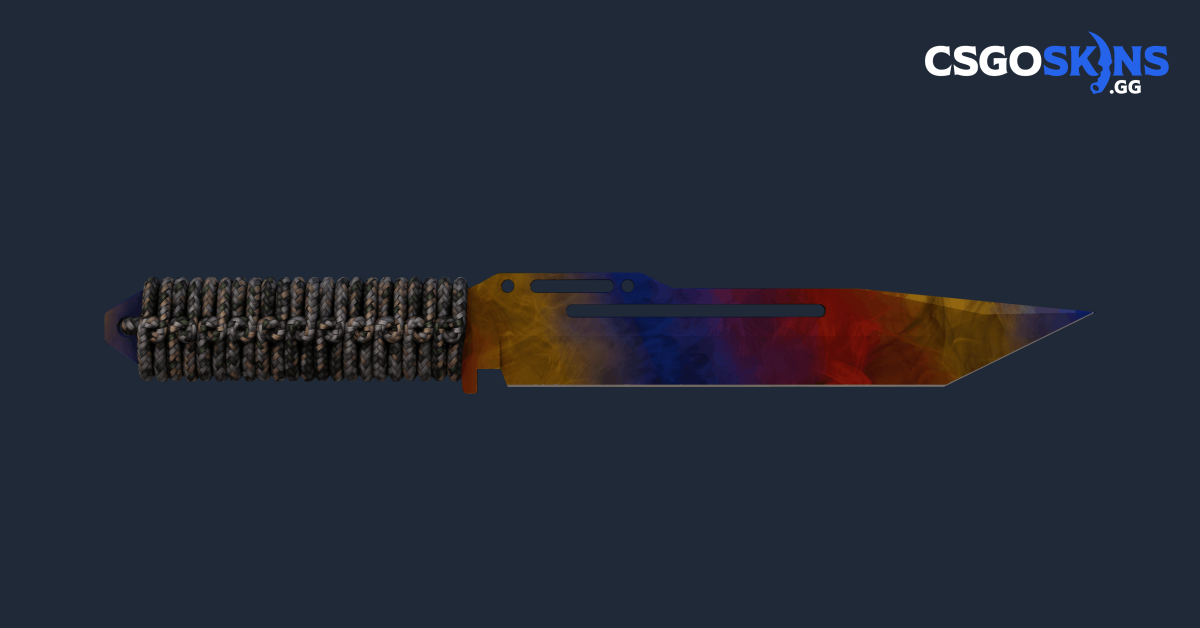 Paracord Knife | Marble Fade - CSGOSKINS.GG