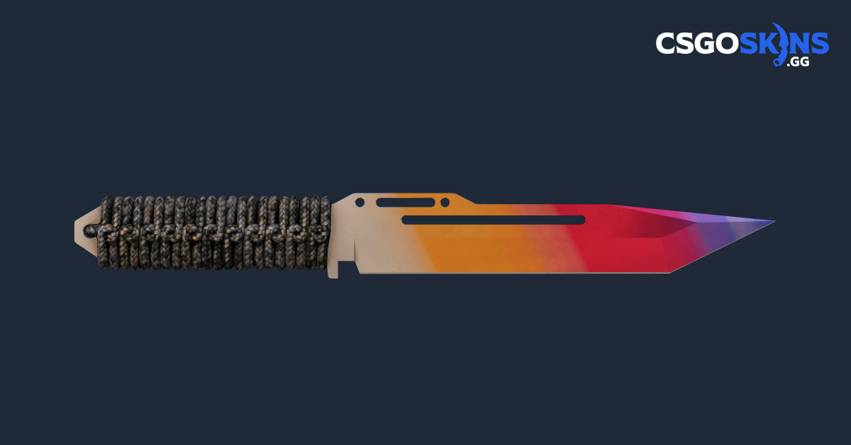 Paracord Knife | Fade - CSGOSKINS.GG