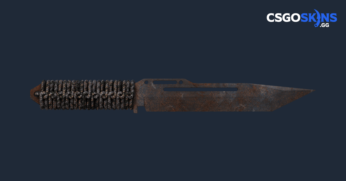 Paracord Knife | Rust Coat - CSGOSKINS.GG