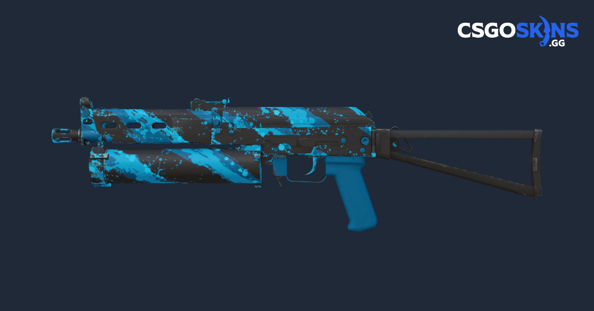 PP-Bizon | Blue Streak - CSGOSKINS.GG