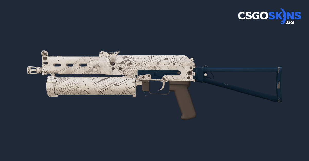 PP-Bizon | Facility Sketch - CSGOSKINS.GG