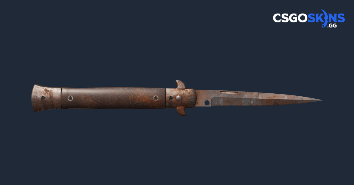 Stiletto Knife | Rust Coat - CSGOSKINS.GG