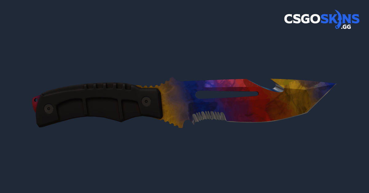 Survival Knife | Marble Fade - CSGOSKINS.GG