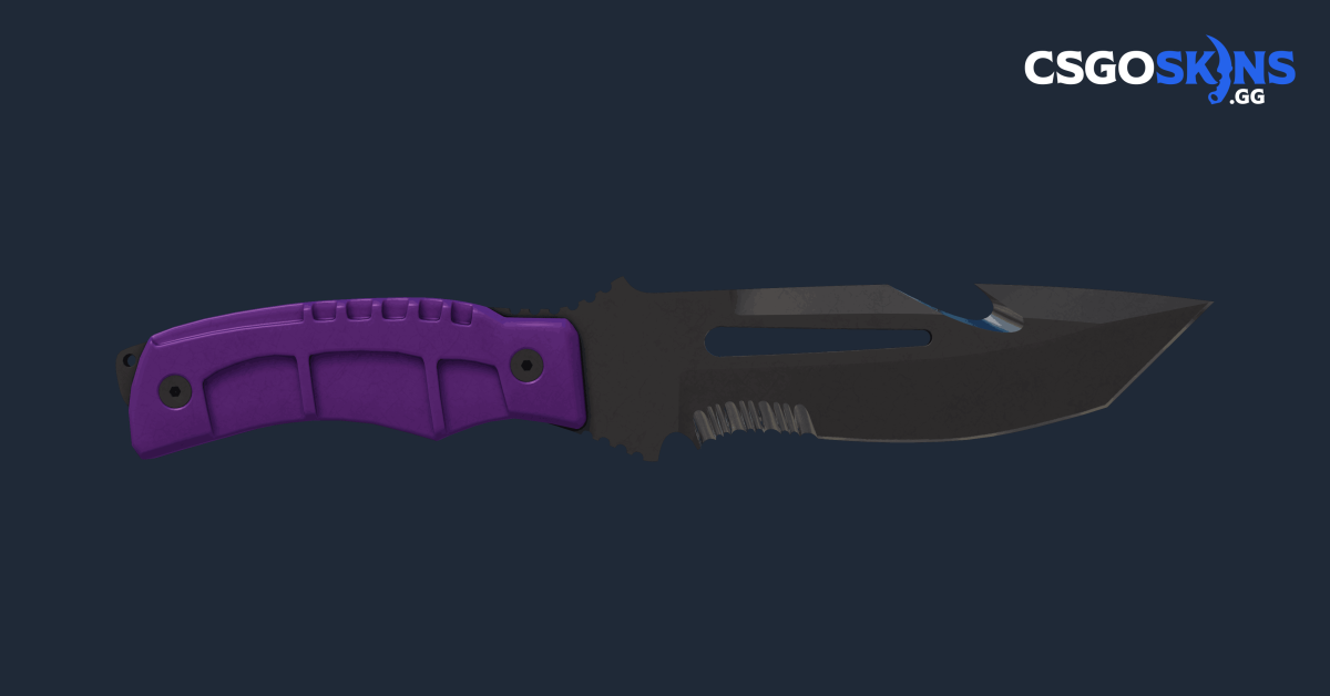 Survival Knife | Ultraviolet - CSGOSKINS.GG