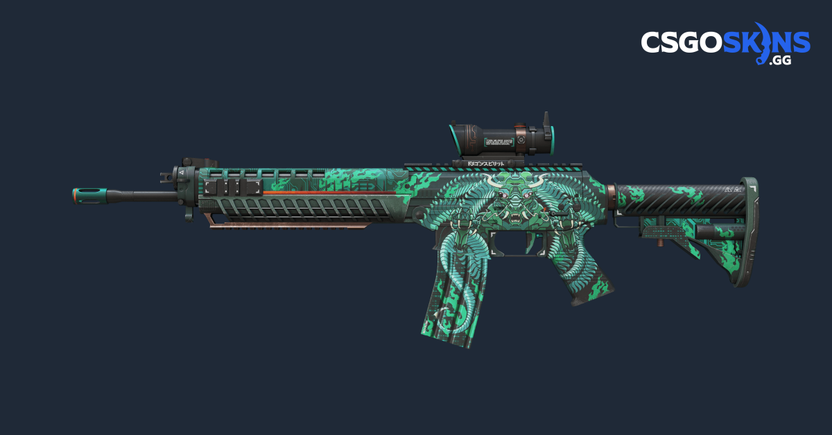 SG 553 | Dragon Tech - CSGOSKINS.GG