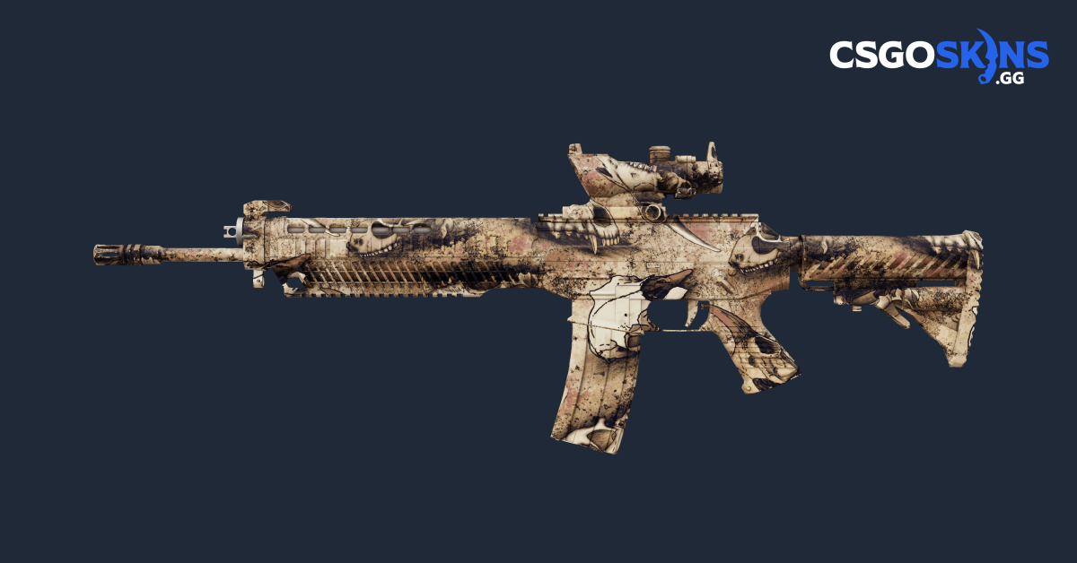 SG 553 | Bleached - CSGOSKINS.GG