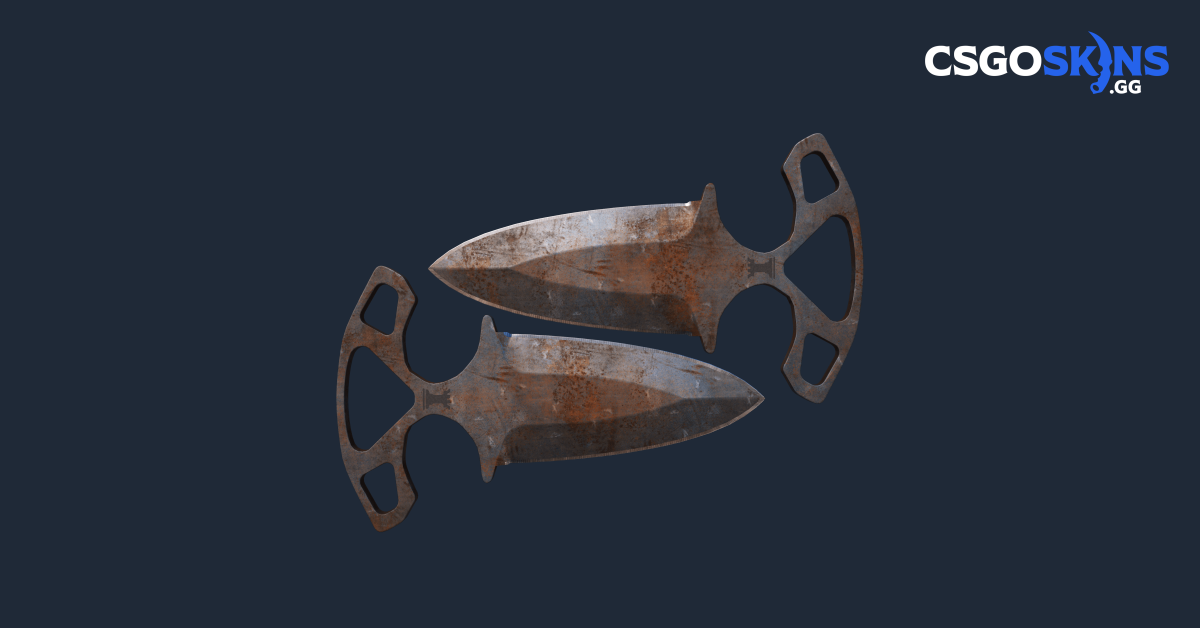 Shadow Daggers | Rust Coat - CSGOSKINS.GG