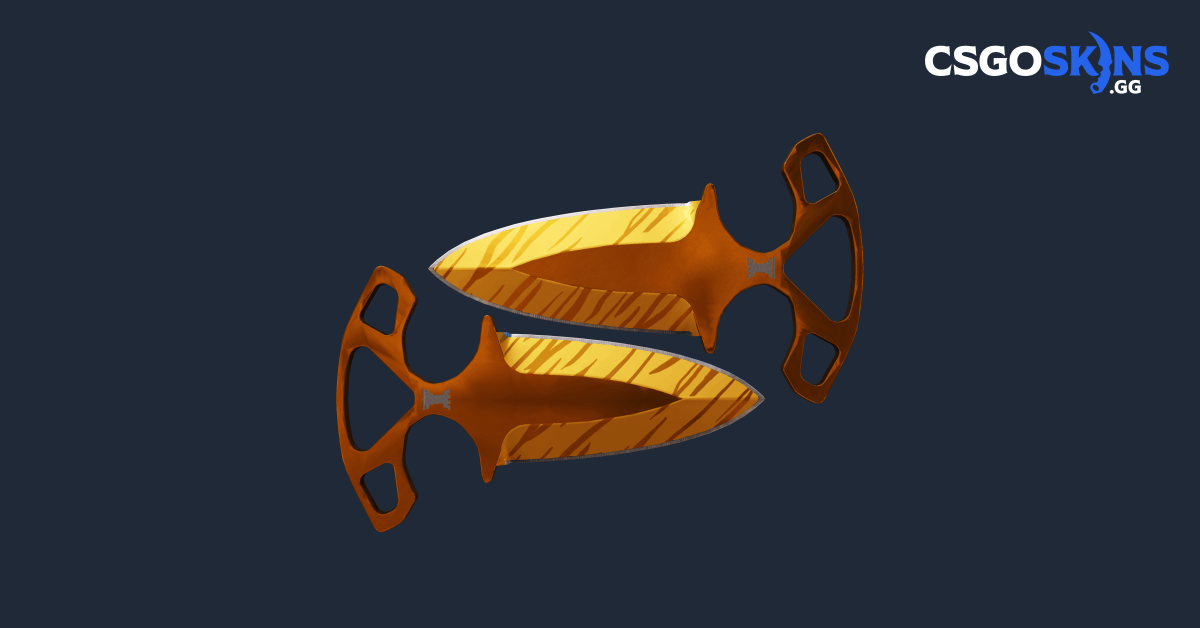Shadow Daggers | Tiger Tooth - CSGOSKINS.GG