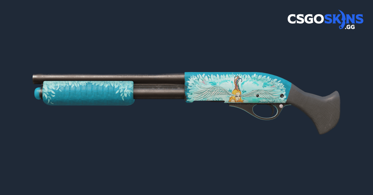 Sawed-Off | Serenity - CSGOSKINS.GG