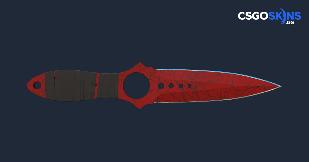Skeleton Knife | Crimson Web - CSGOSKINS.GG