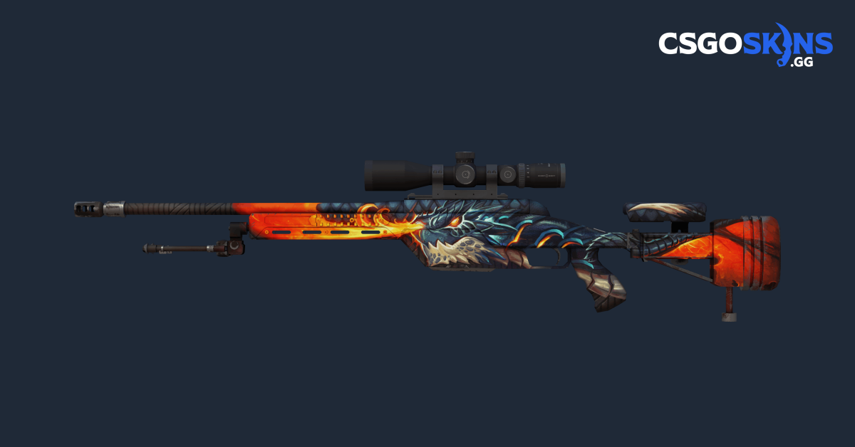 SSG 08 | Dragonfire - CSGOSKINS.GG