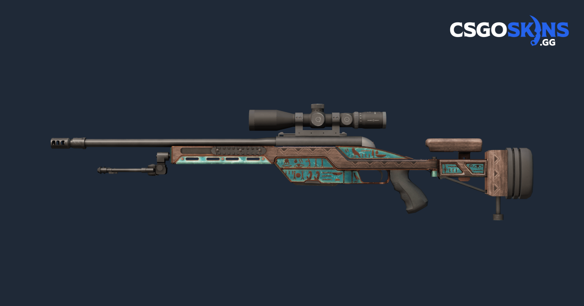 SSG 08 | Azure Glyph - CSGOSKINS.GG