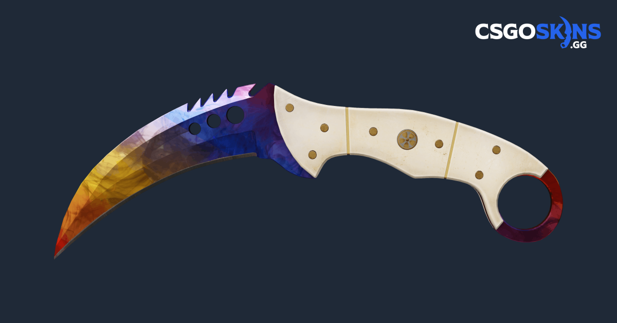 Talon Knife | Marble Fade - CSGOSKINS.GG