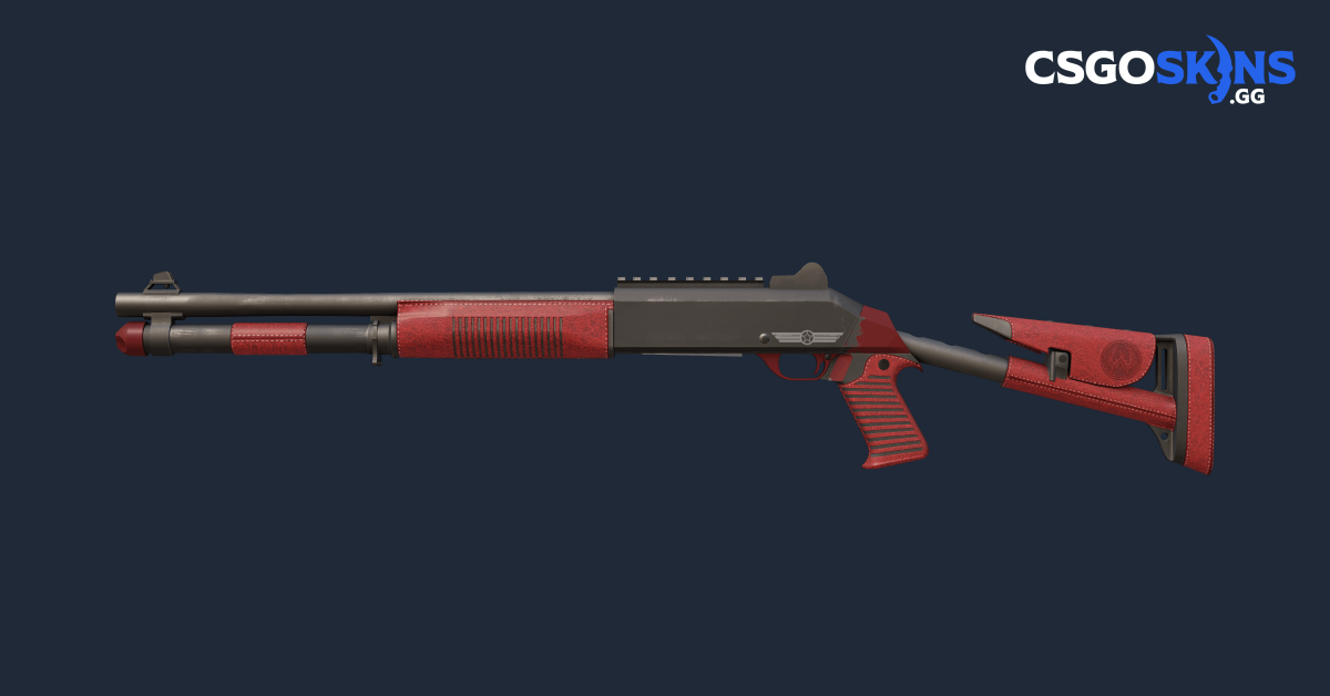 XM1014 | Red Leather - CSGOSKINS.GG