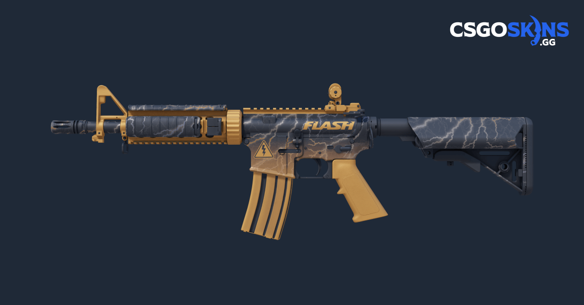 M4A4 | Sheet Lightning - CSGOSKINS.GG