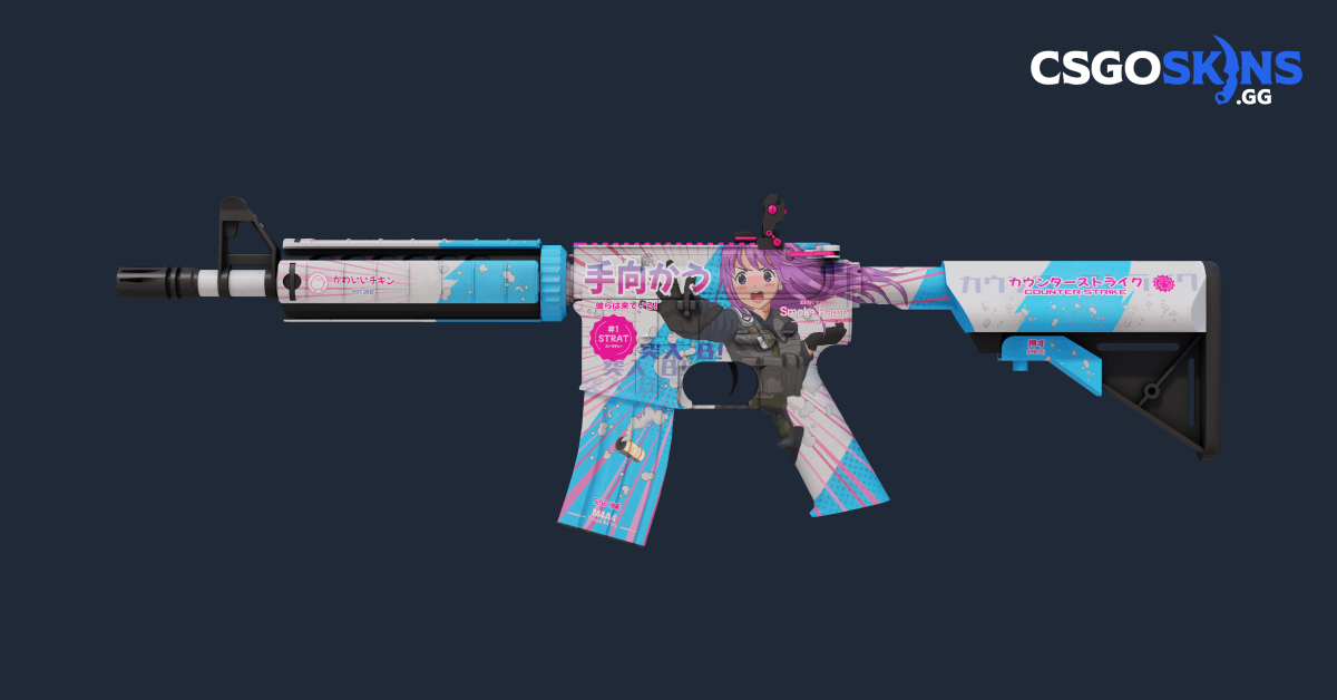 M4A4 | Temukau - CSGOSKINS.GG