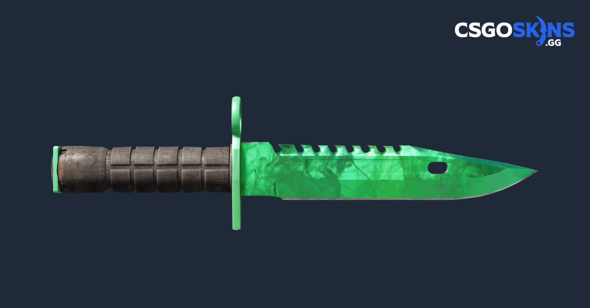 M9 Bayonet | Gamma Doppler Emerald - CSGOSKINS.GG