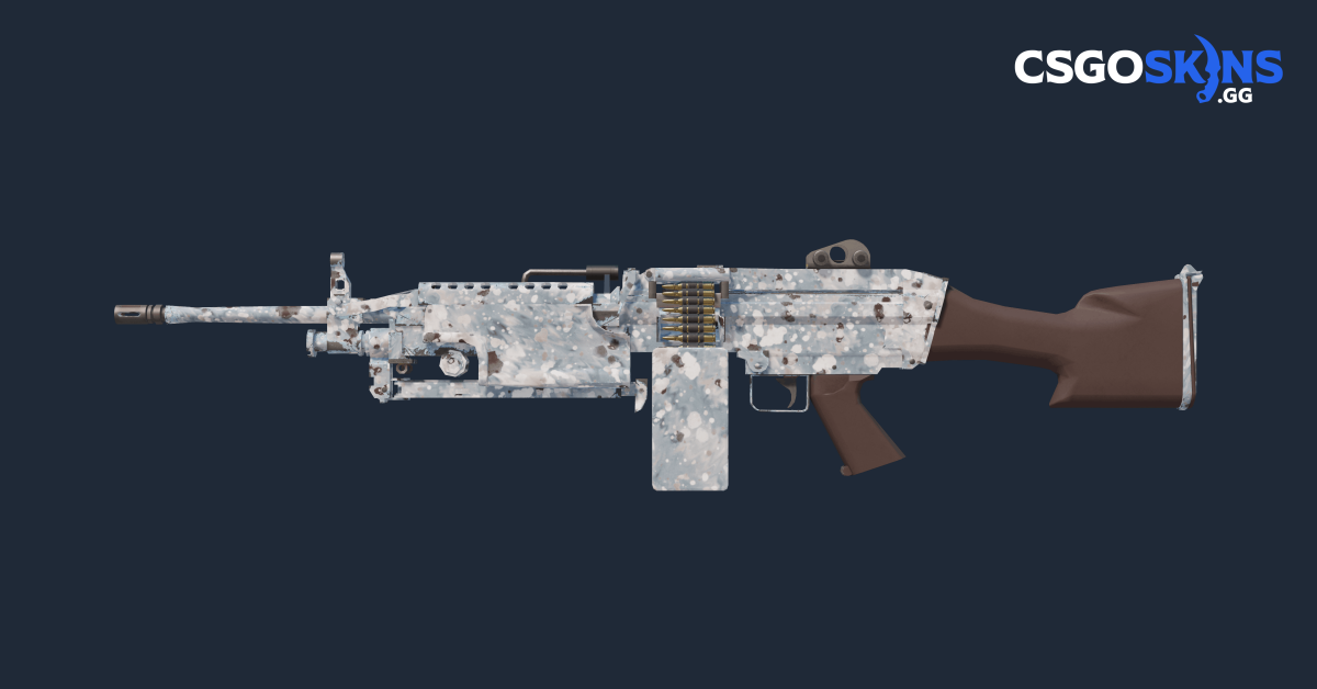 M249 | Blizzard Marbleized - CSGOSKINS.GG