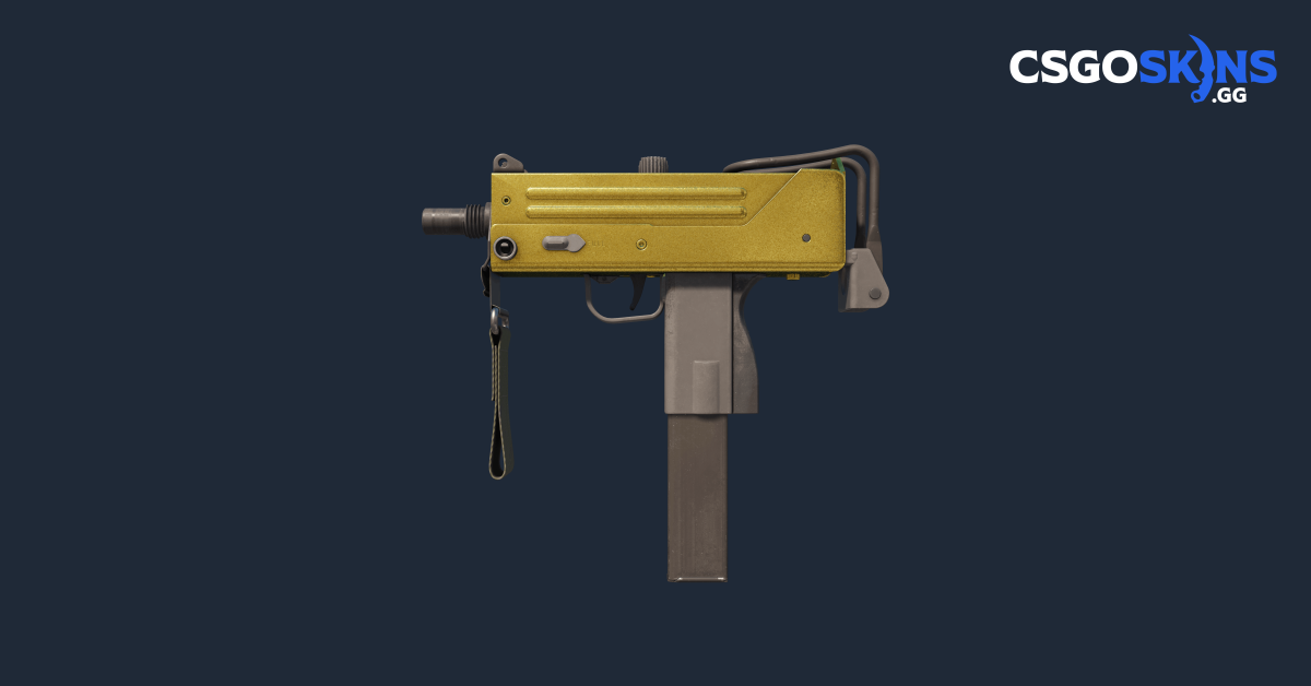 MAC-10 | Gold Brick - CSGOSKINS.GG