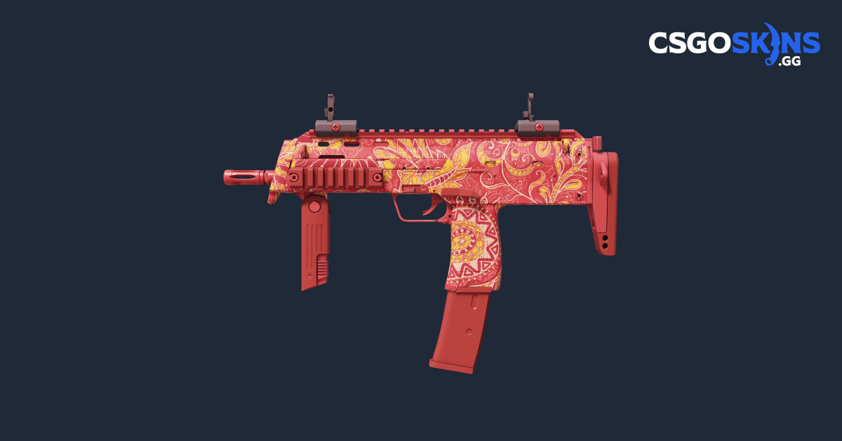 MP7 | Coral Paisley - CSGOSKINS.GG