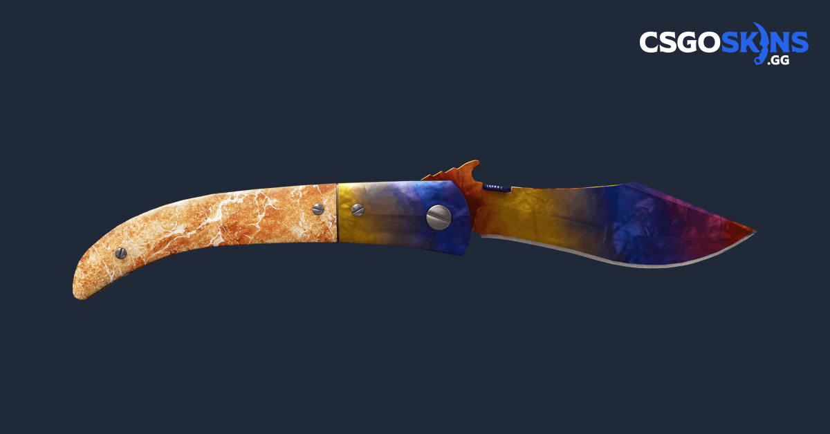 Navaja Knife | Marble Fade - CSGOSKINS.GG