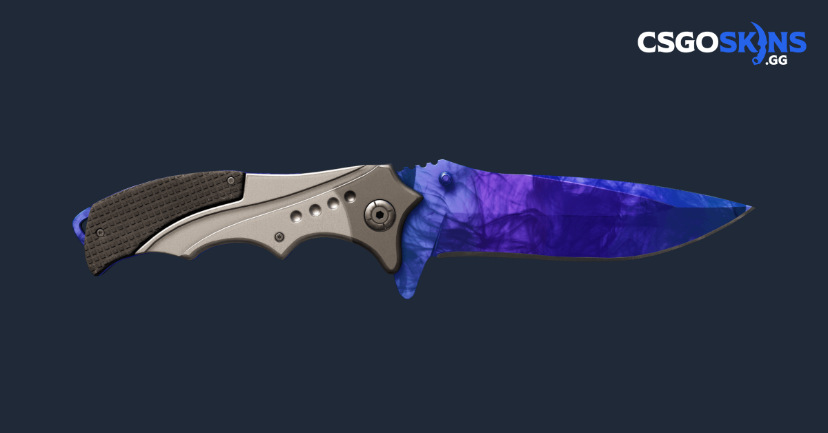 Nomad Knife | Doppler Sapphire - CSGOSKINS.GG