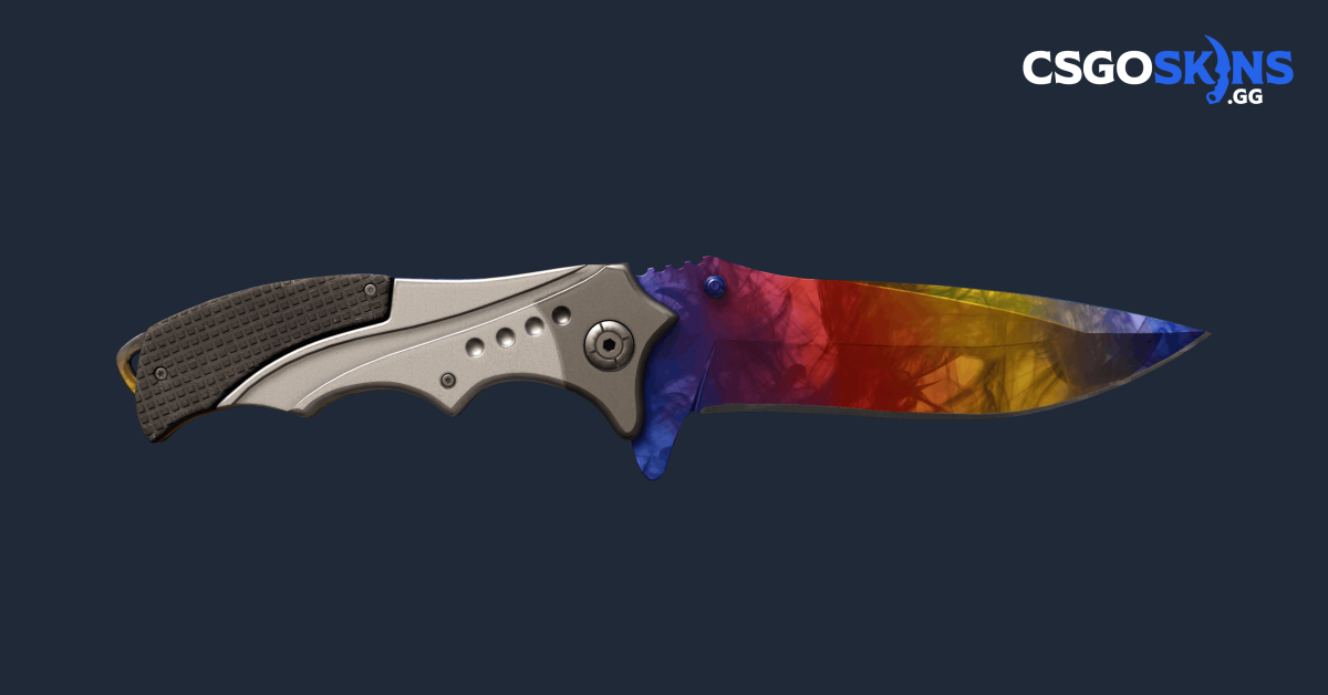 Nomad Knife | Marble Fade - CSGOSKINS.GG