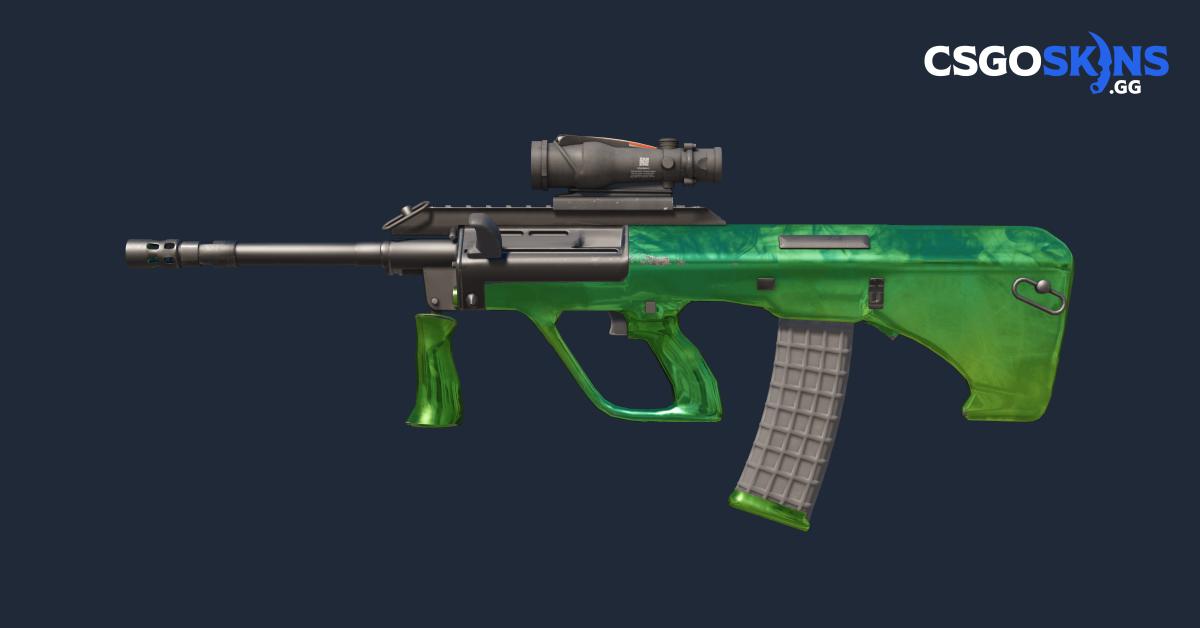 AUG | Carved Jade - CSGOSKINS.GG