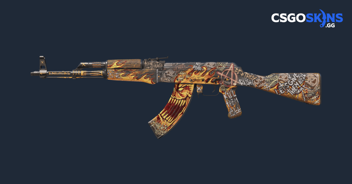AK-47 | Searing Rage - CSGOSKINS.GG