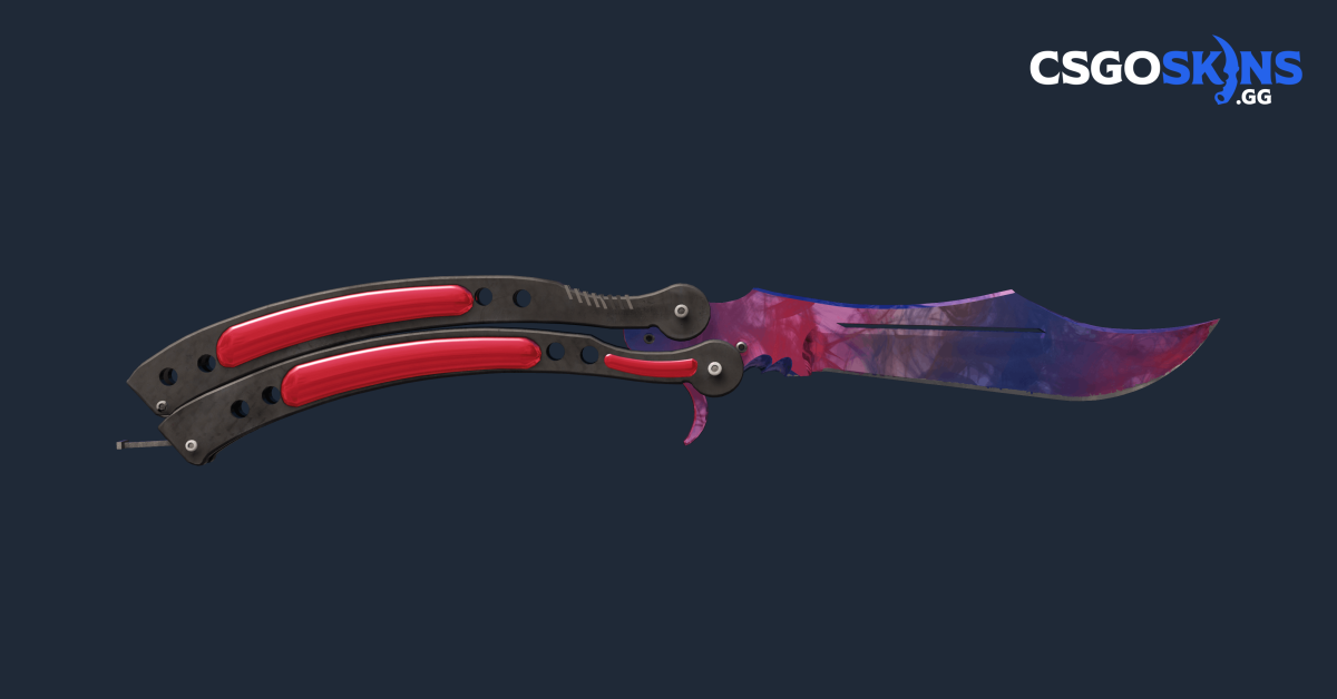 Butterfly Knife | Doppler Phase 1 - CSGOSKINS.GG