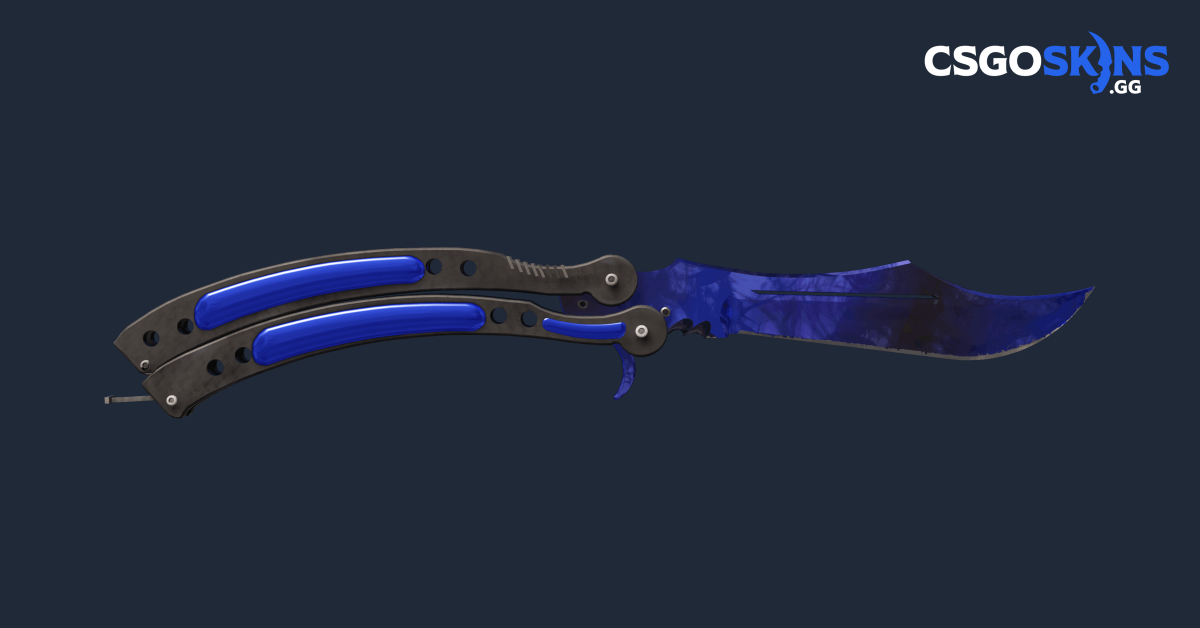 Butterfly Knife | Doppler Phase 4 - CSGOSKINS.GG