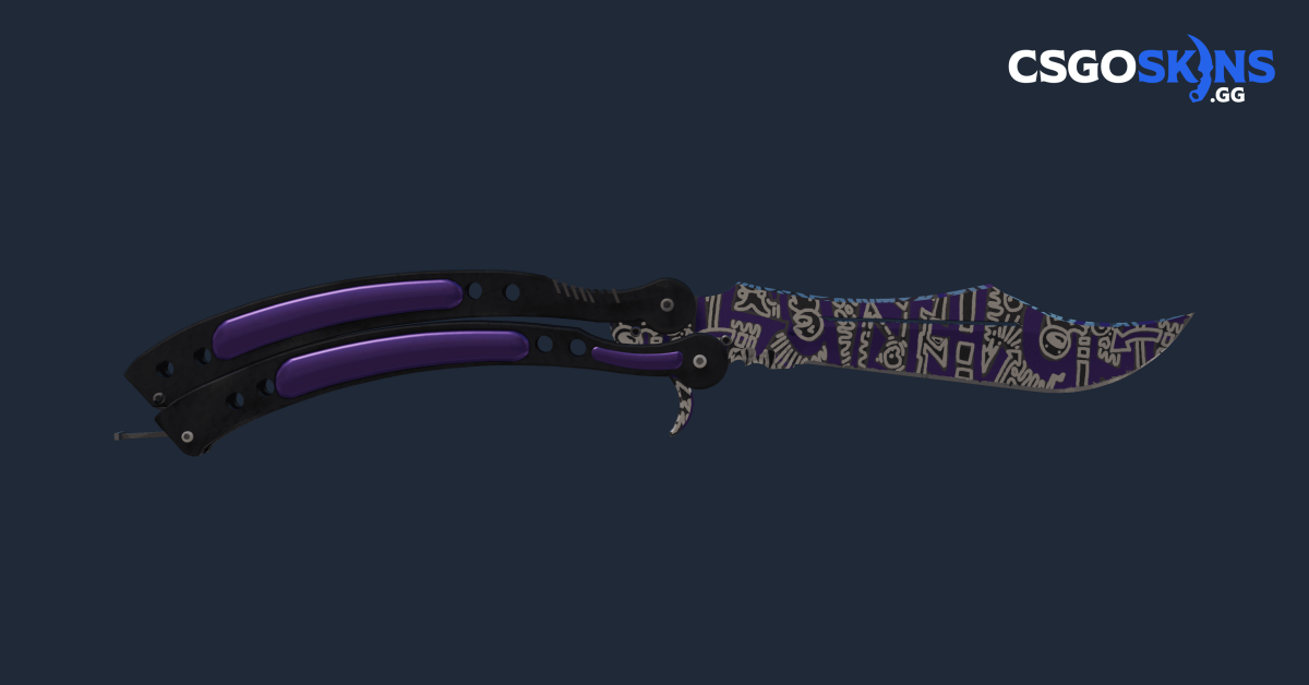 Butterfly Knife | Freehand - CSGOSKINS.GG