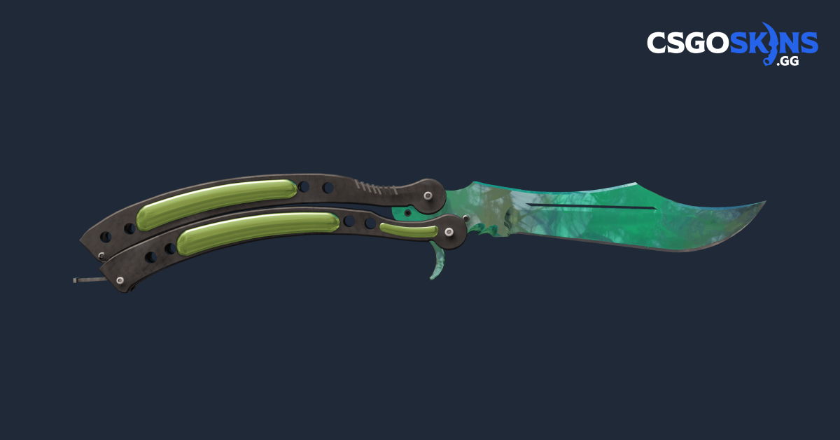 Butterfly Knife | Gamma Doppler Phase 2 - CSGOSKINS.GG