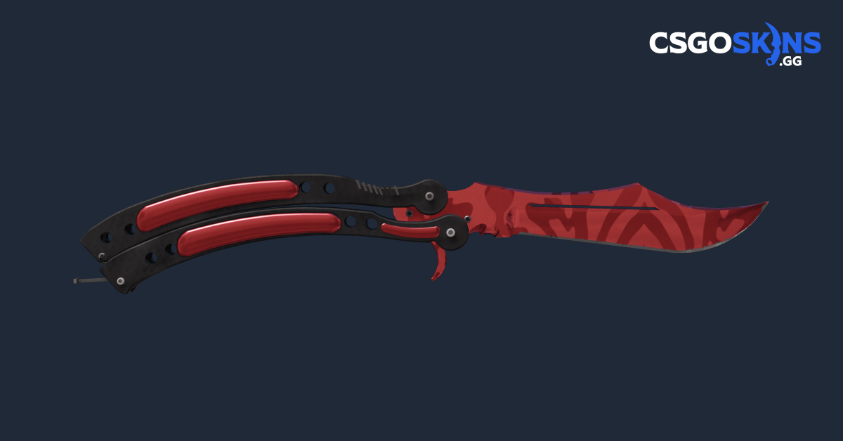 Butterfly Knife | Slaughter - CSGOSKINS.GG