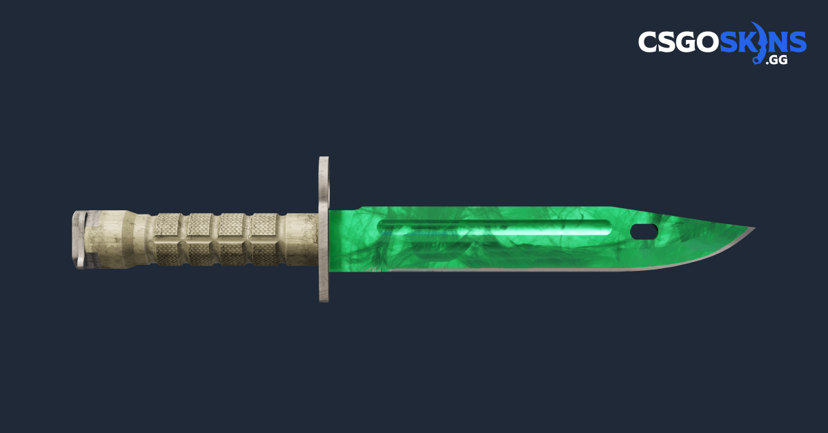 Bayonet | Gamma Doppler Emerald - CSGOSKINS.GG