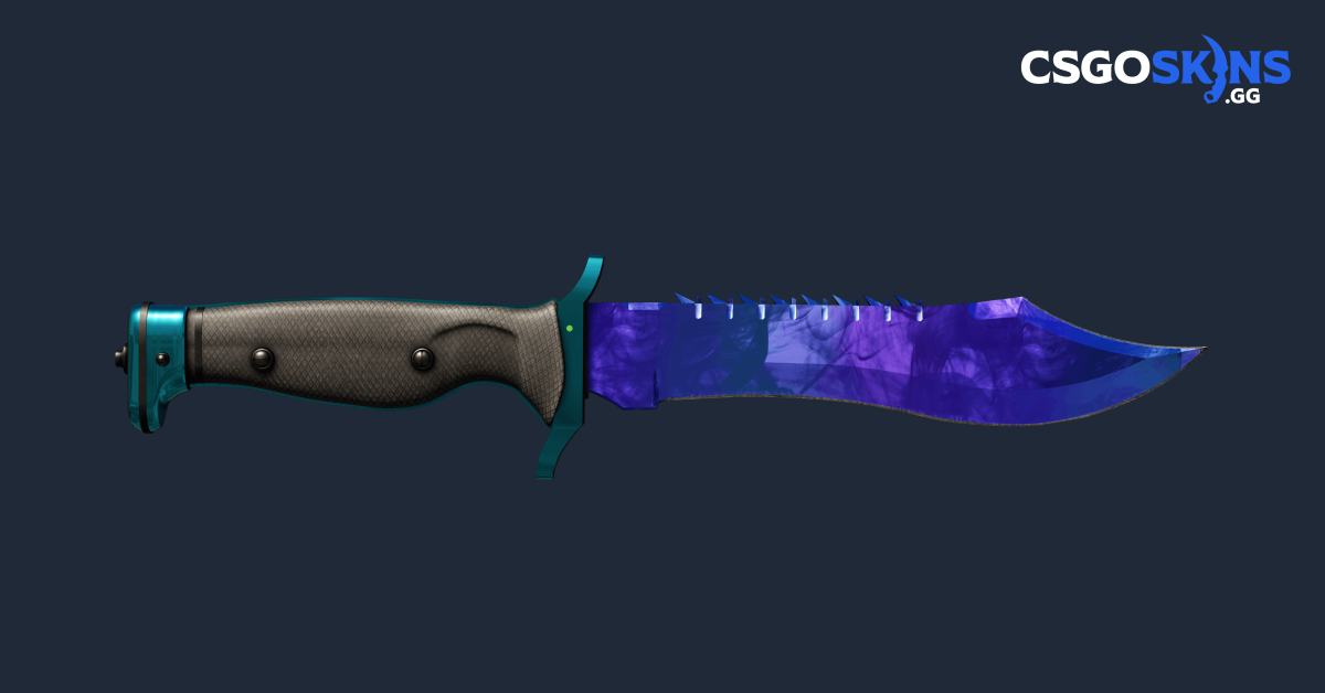Bowie Knife | Doppler Sapphire - CSGOSKINS.GG