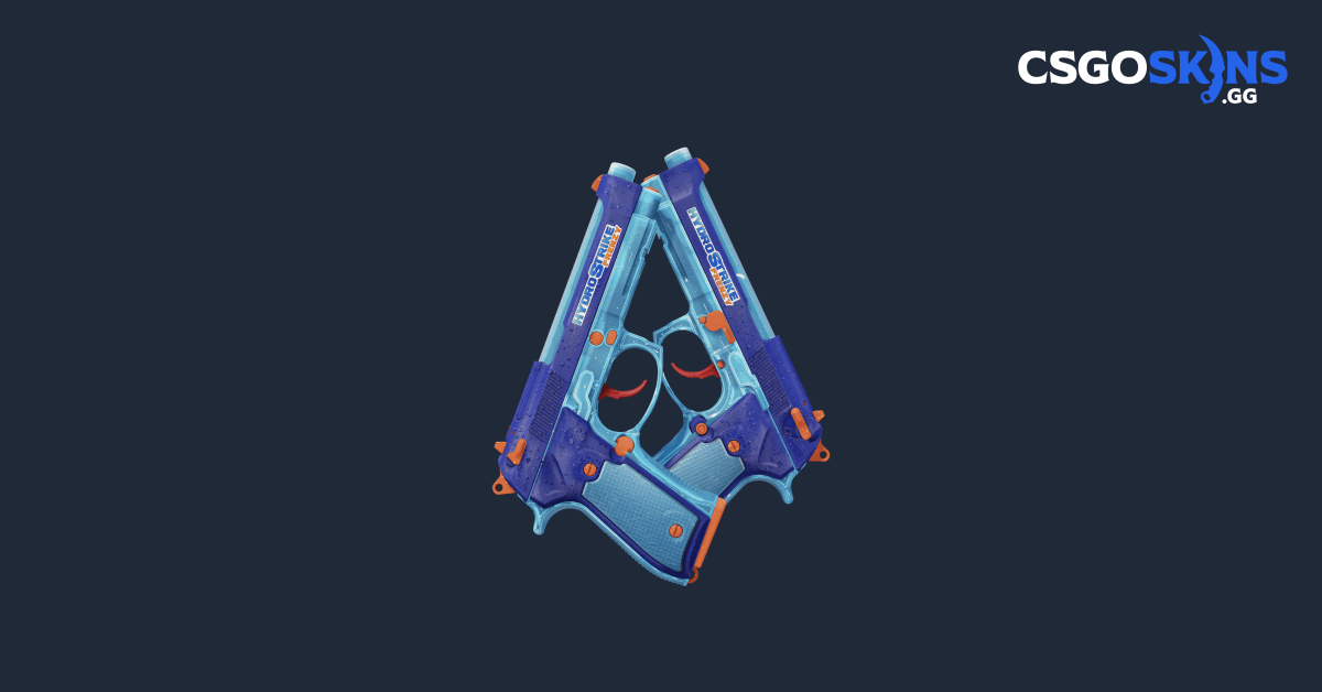 Dual Berettas | Hydro Strike - CSGOSKINS.GG