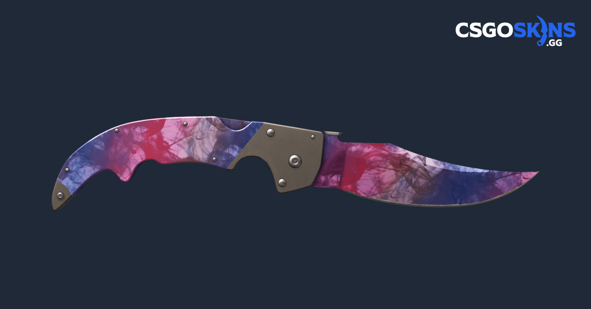 Falchion Knife | Doppler Phase 1 - CSGOSKINS.GG