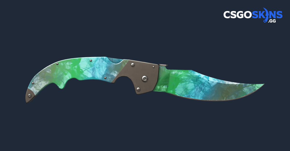 Falchion Knife | Gamma Doppler Phase 3 - CSGOSKINS.GG