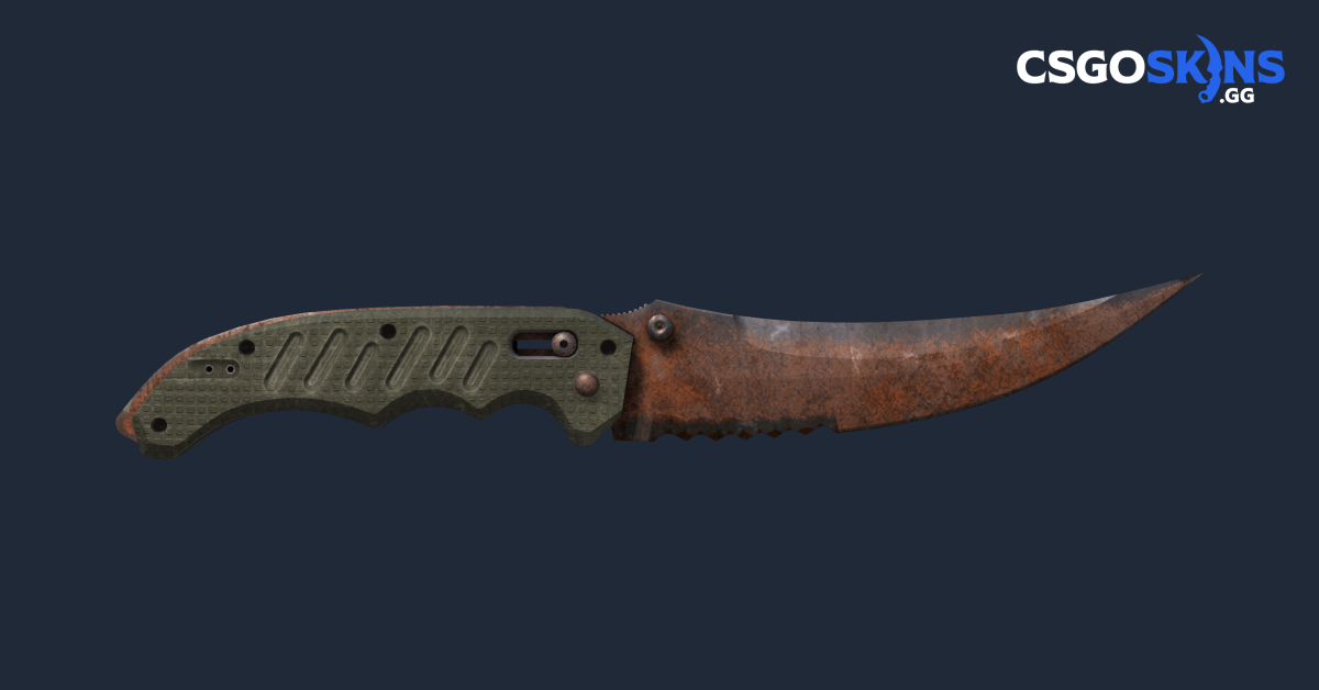 Flip Knife | Rust Coat - CSGOSKINS.GG