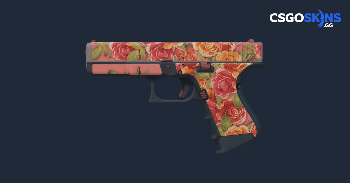 Glock-18 | Coral Bloom - CSGOSKINS.GG